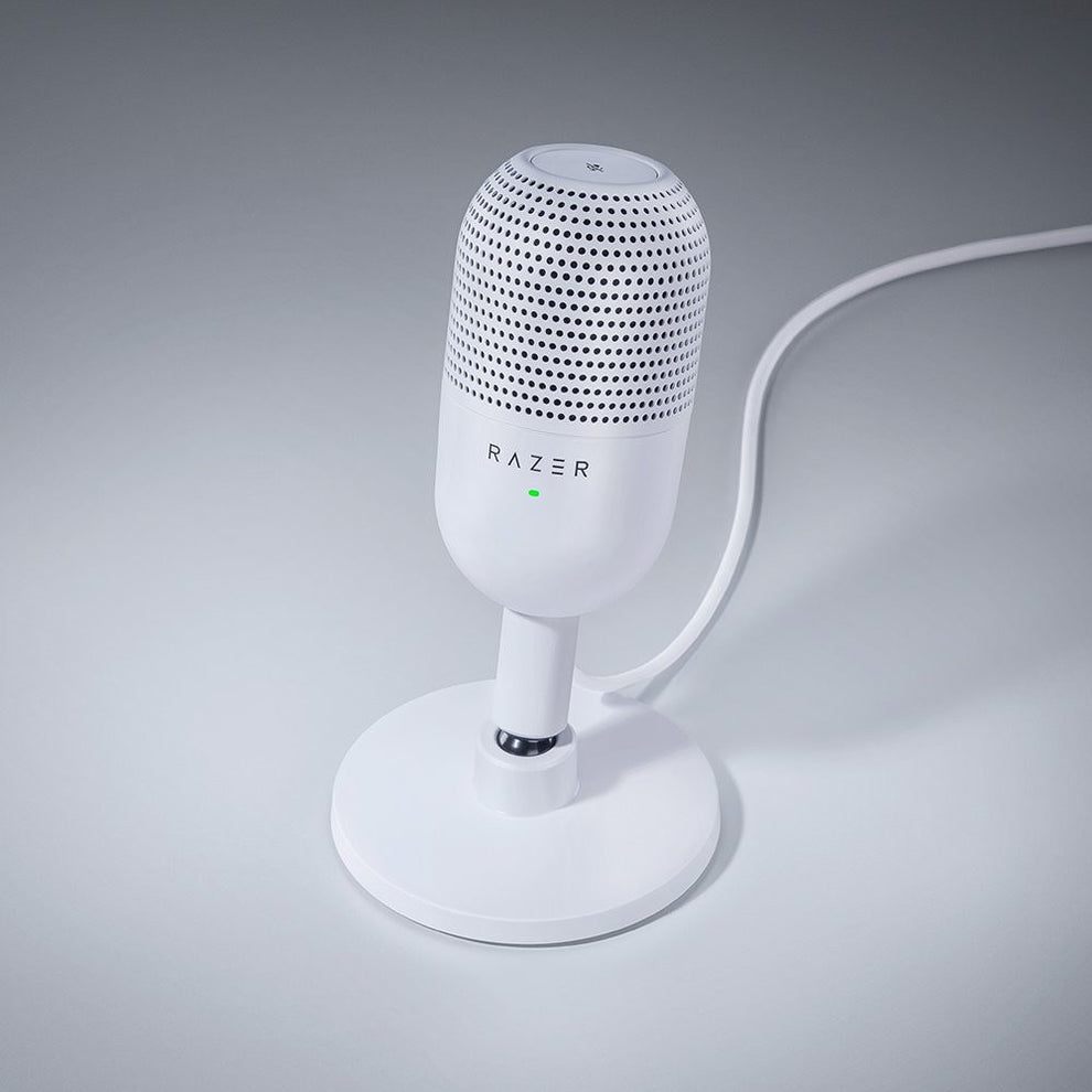 RAZER Seiren V3 Mini Microphone - White Edition – AFTERSHOCK PC